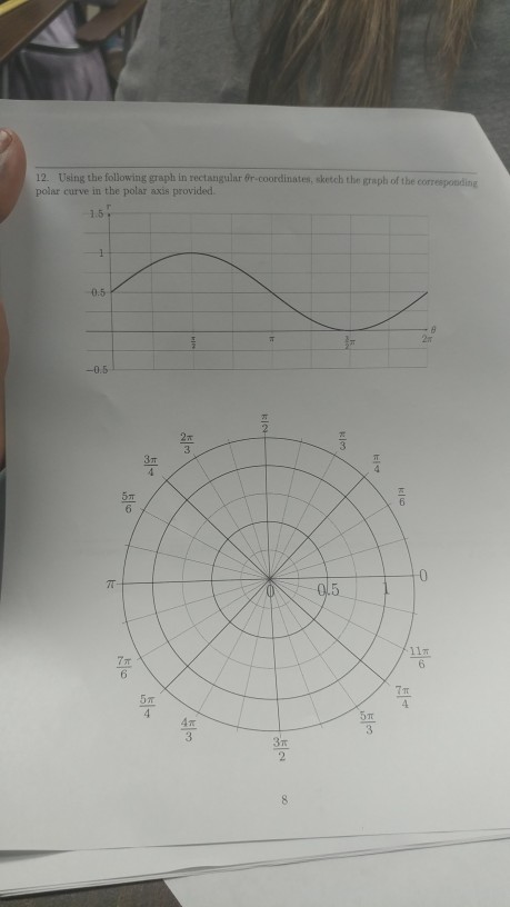 Solved 12. Using the following graph in rectangular | Chegg.com