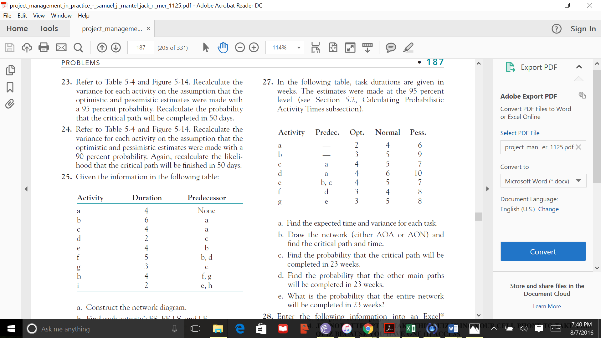 Solved Refer to Table 5-4 and Figure 5-14. Recalculate the | Chegg.com