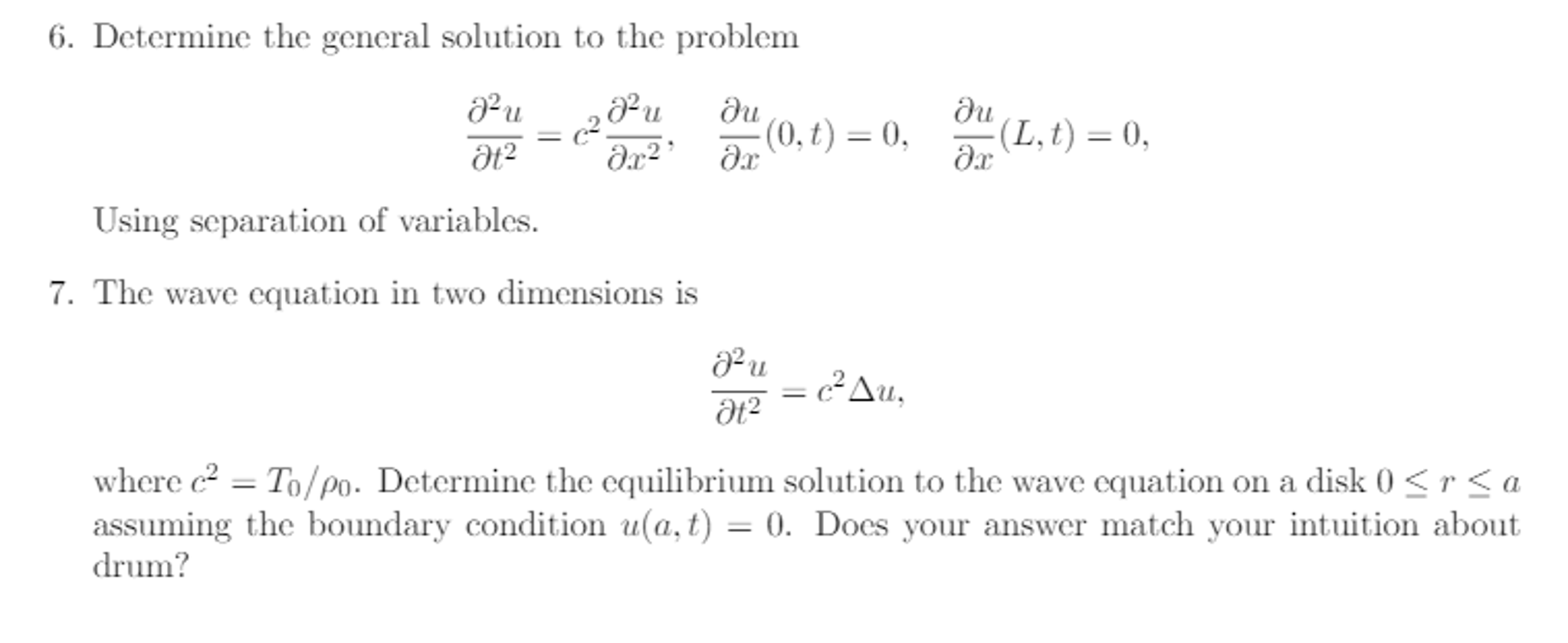 Solved Determine the general solution to the problem | Chegg.com