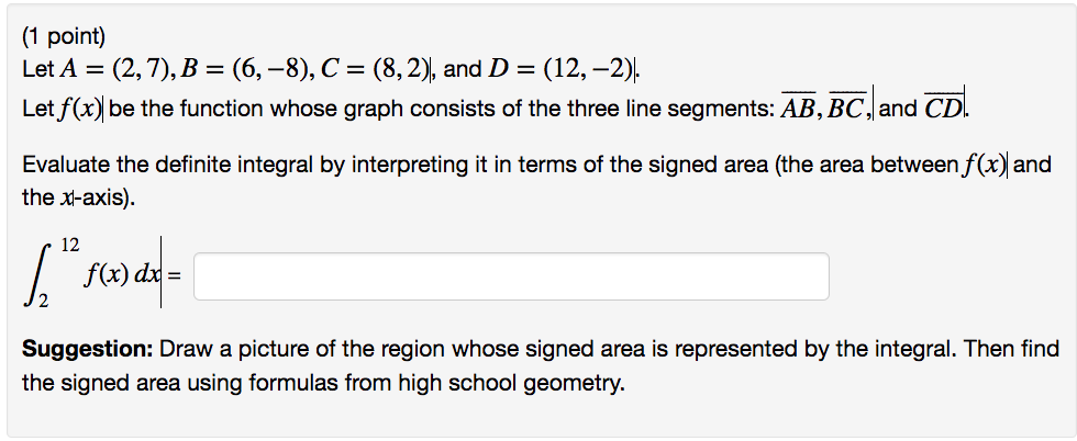 Solved Let A = (2, 7), B = (6, -8), C = (8, 2)|, and D = | Chegg.com