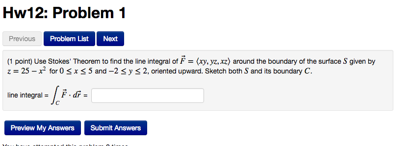 Solved Use Stokes' Theorem to find the line integral of F = | Chegg.com