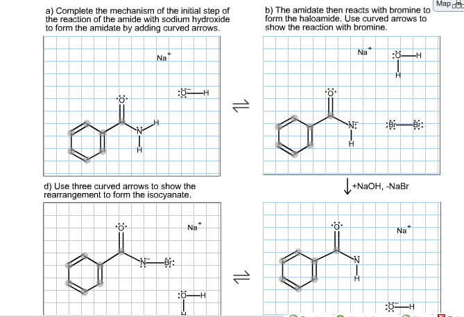 Solved Complete the mechanism of the Hoffman rearrangement | Chegg.com