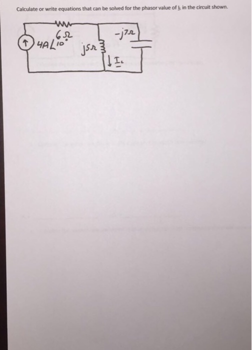 Solved Calculate or write equations that can be solved for | Chegg.com