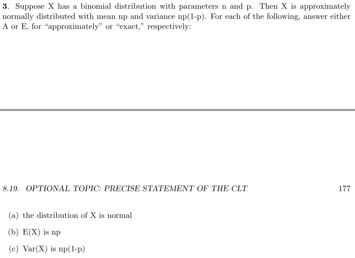 Solved Suppose X has a binomial distribution with parameters | Chegg.com