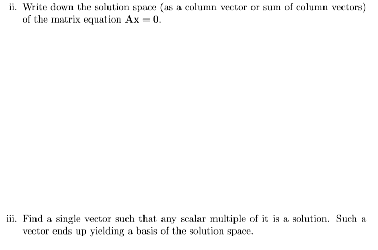 Solved (5 points) Basis Exploration Consider the matrix 0 2 | Chegg.com