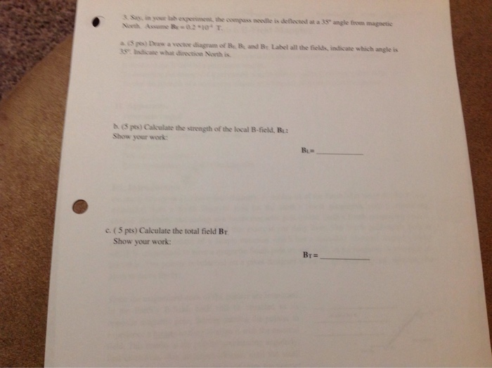 Solved Lab 6 B-Field Plotting Post- Lab Questions 1. (6 | Chegg.com