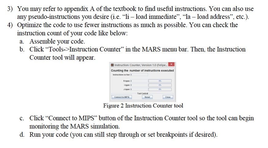 Mips Assembly Implement A Vector Matrix Multiply Code 