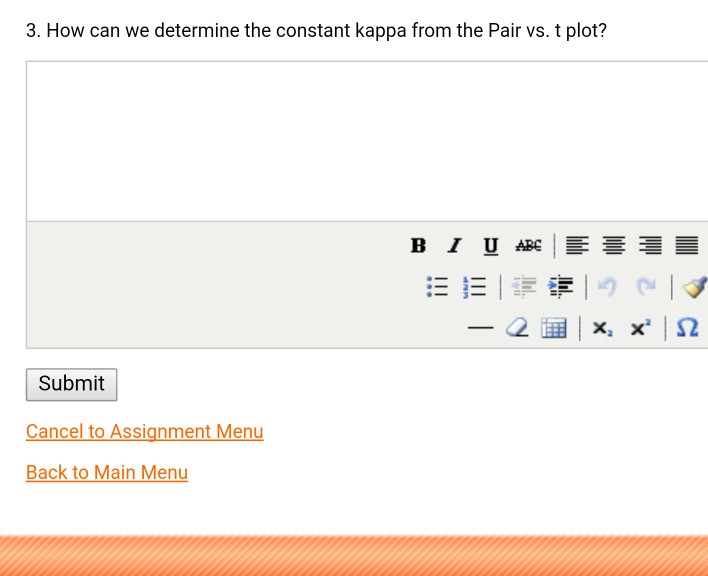 Solved 3. How can we determine the constant kappa from the | Chegg.com