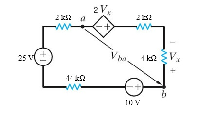 Solved The 10-V source absorbs 2.5 mW of power. Calculate | Chegg.com