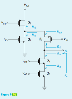 Solved In Sedra and Smith 7th ed chapter 8, can you solve | Chegg.com