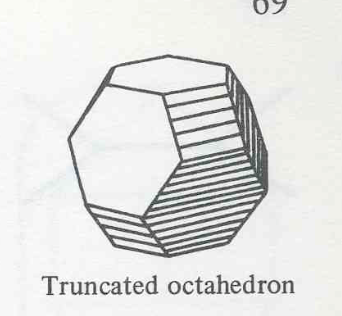 just Assuming that truncated octahedron is inscribed | Chegg.com