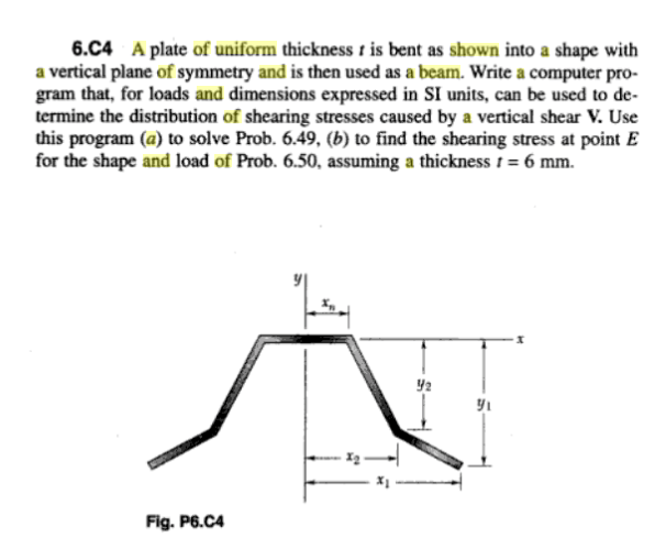 Solved Complete The Following In Mathcad Please Show All