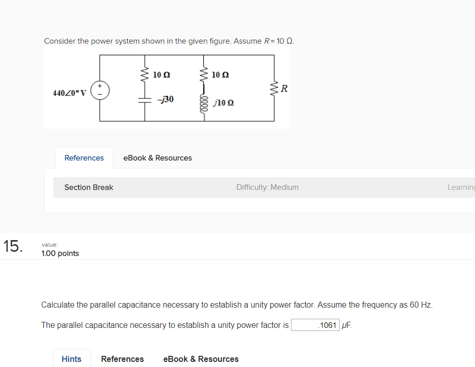 Solved Consider the power system shown in the given figure. | Chegg.com