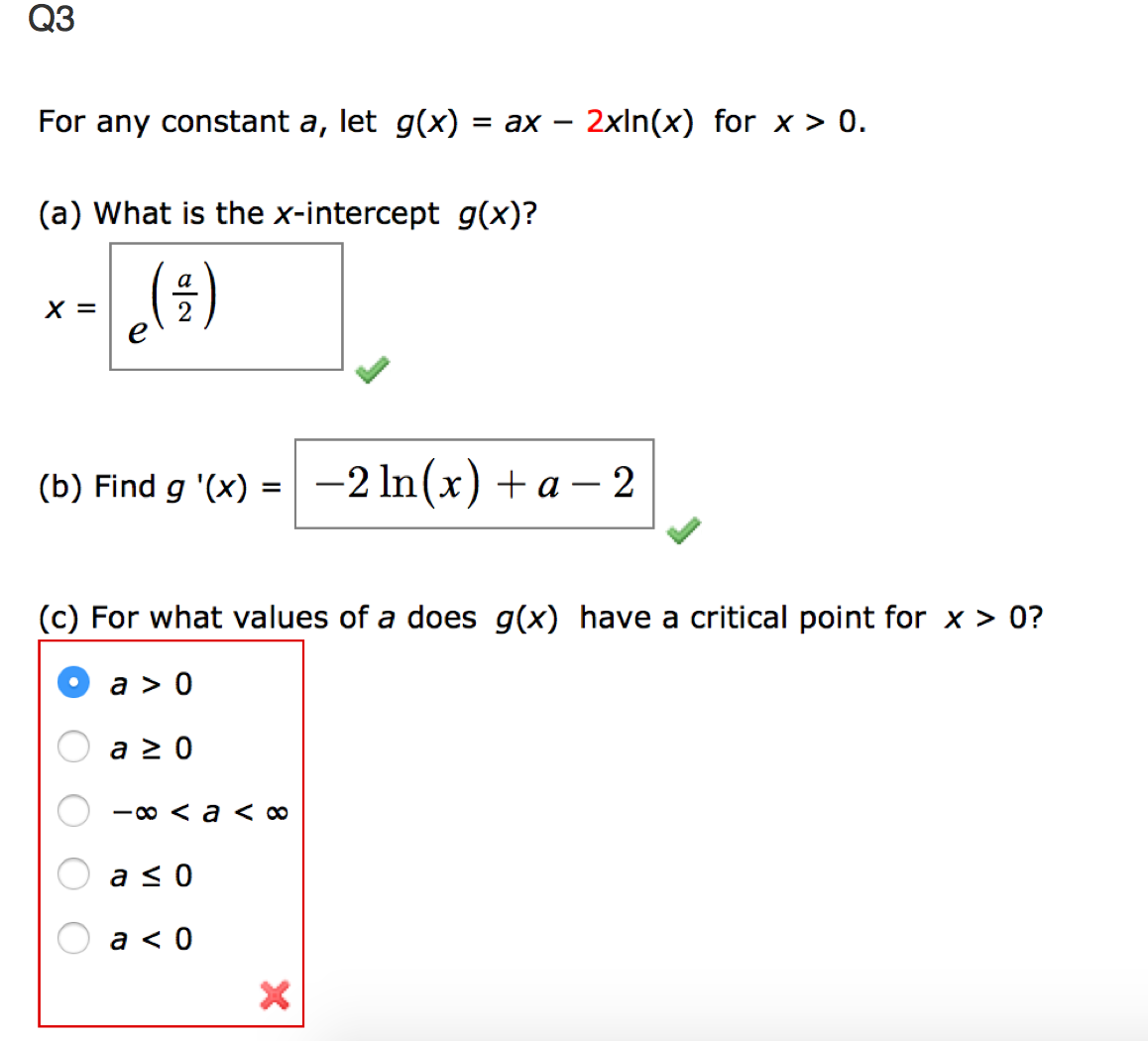 Solved Q2 1 A family of functions is given by r(x) - Assume | Chegg.com