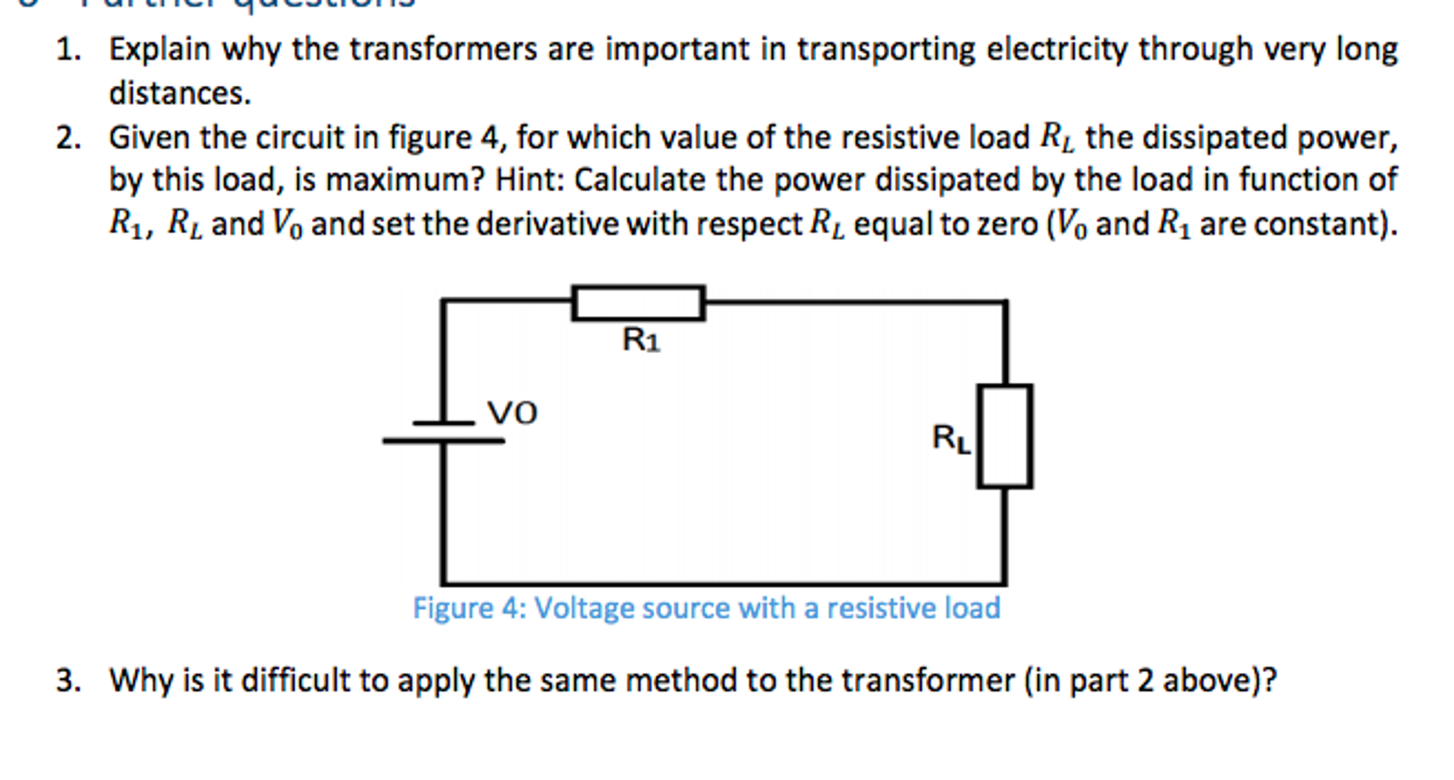 Solved Explain why the transformers are important in | Chegg.com
