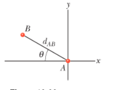 Solved Three point masses are fixed in position in an xy | Chegg.com