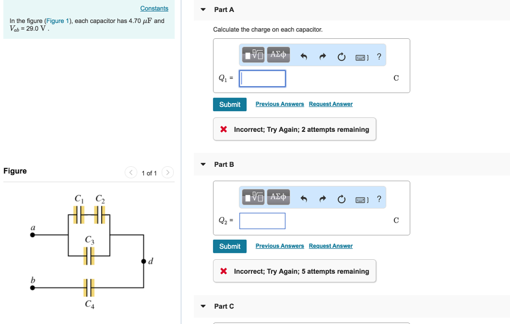 Solved Constants Part A In the figure (Figure 1), each | Chegg.com