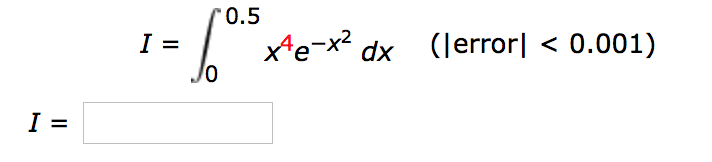 Solved Use series to approximate the definite integral I to | Chegg.com