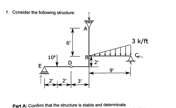 Solved Consider the following structure: Conform that the | Chegg.com