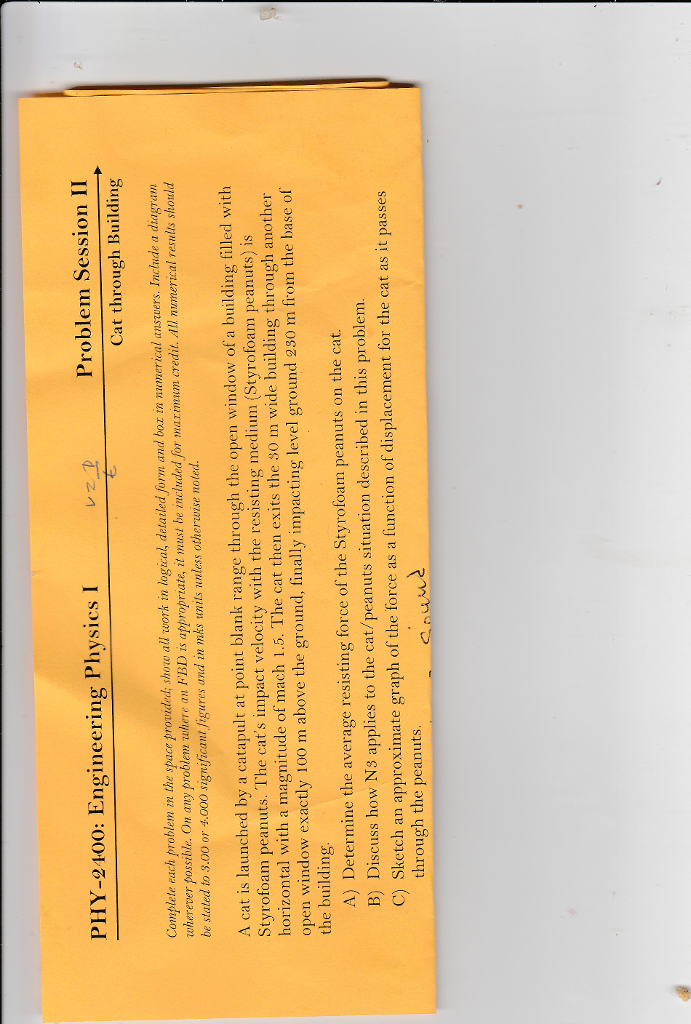 Solved Complete each problem in the space provided; in | Chegg.com