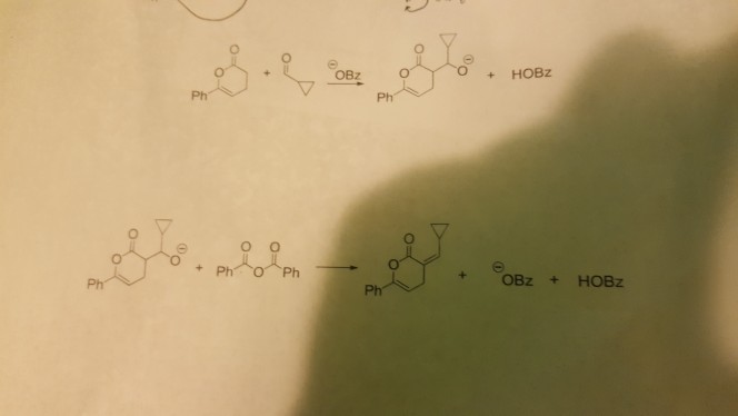 Solved OBz O +HOBZ Ph o O Ph Ph | Chegg.com