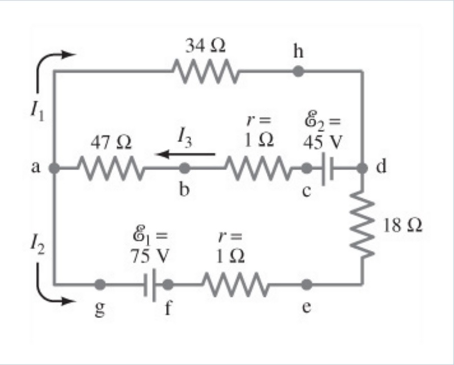 Solved 1. What is the potential difference between points a | Chegg.com
