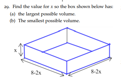 Solved a9. Find the value for s so the box shown below has: | Chegg.com