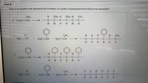 Solved Part A What is an equation that represents the | Chegg.com