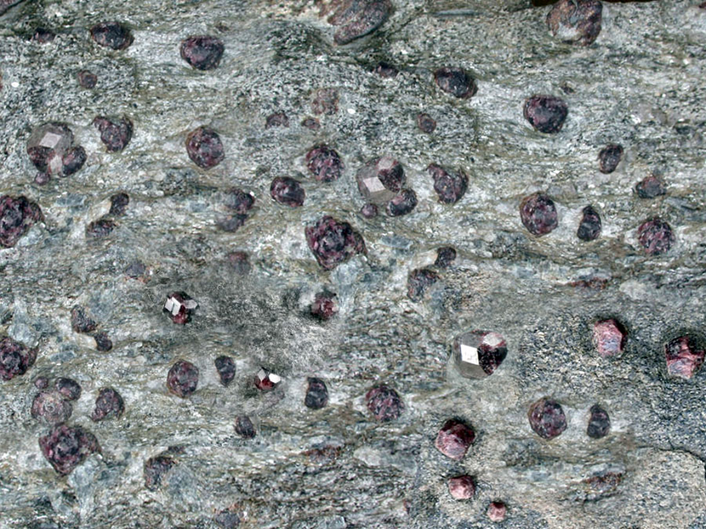 Solved Interlocking, aligned minerals, give a layered | Chegg.com