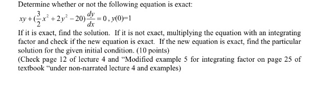 Solved Determine whether or not the following equation is | Chegg.com