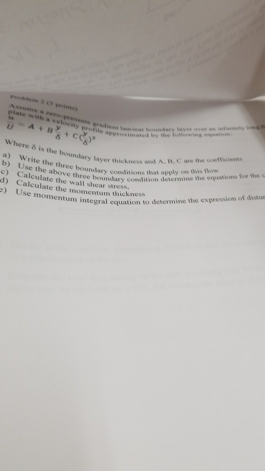 Solved Problem 2 5 points) Assume a zero plate with a | Chegg.com