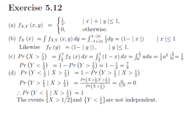 Solved 5.12 A pair of random variables, (x, Y), is equally | Chegg.com