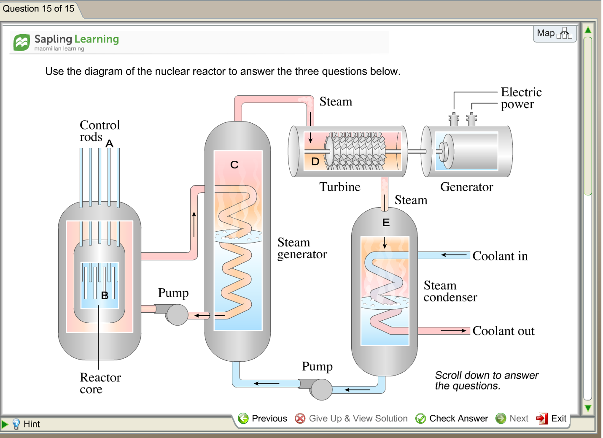 Solved Which component acts as a source of heat energy to | Chegg.com