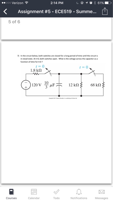 Solved In the circuit below, both switches are closed for a | Chegg.com