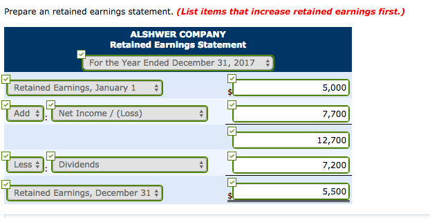 Income Statement Example Wiley Plus