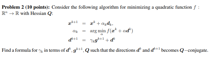 Solved Problem 2 (10 points): Consider the following | Chegg.com