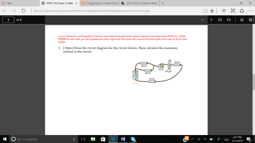 Solved Draw the circuit diagram for the circuit shown. Then | Chegg.com