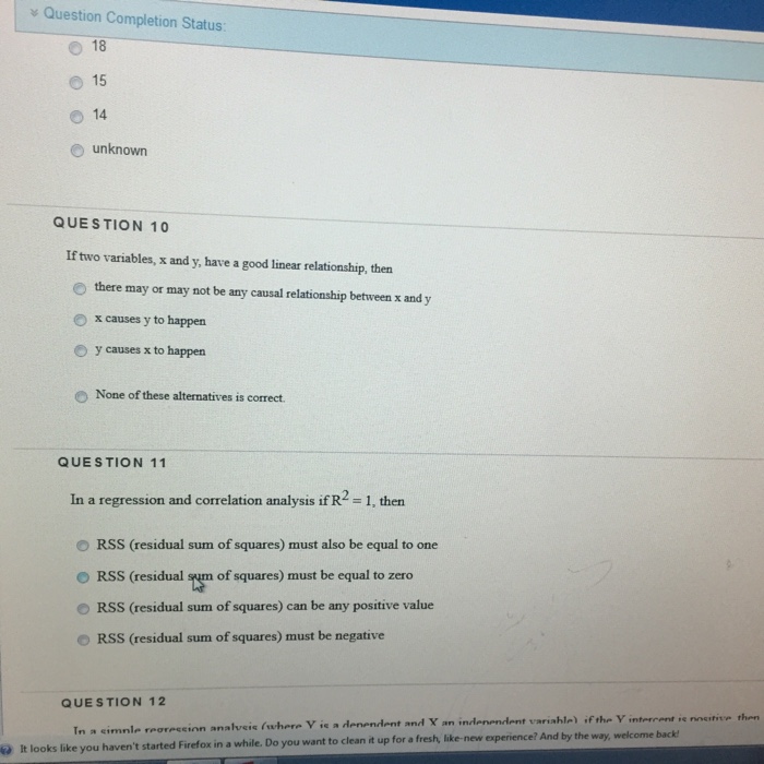 Solved QUESTION 7 Given the least squares regression line Y | Chegg.com