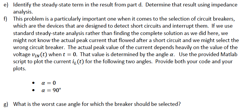 Solved A single phase of a three-phase generator is modeled | Chegg.com