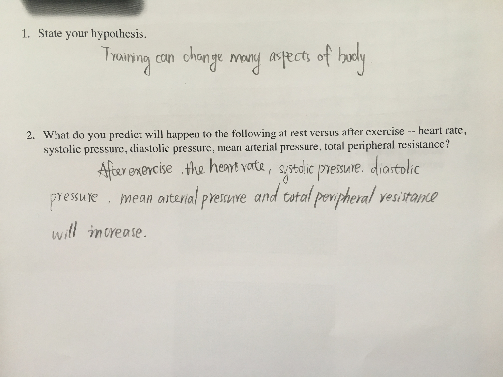 Solved please help me restate the hypothesis based on my | Chegg.com