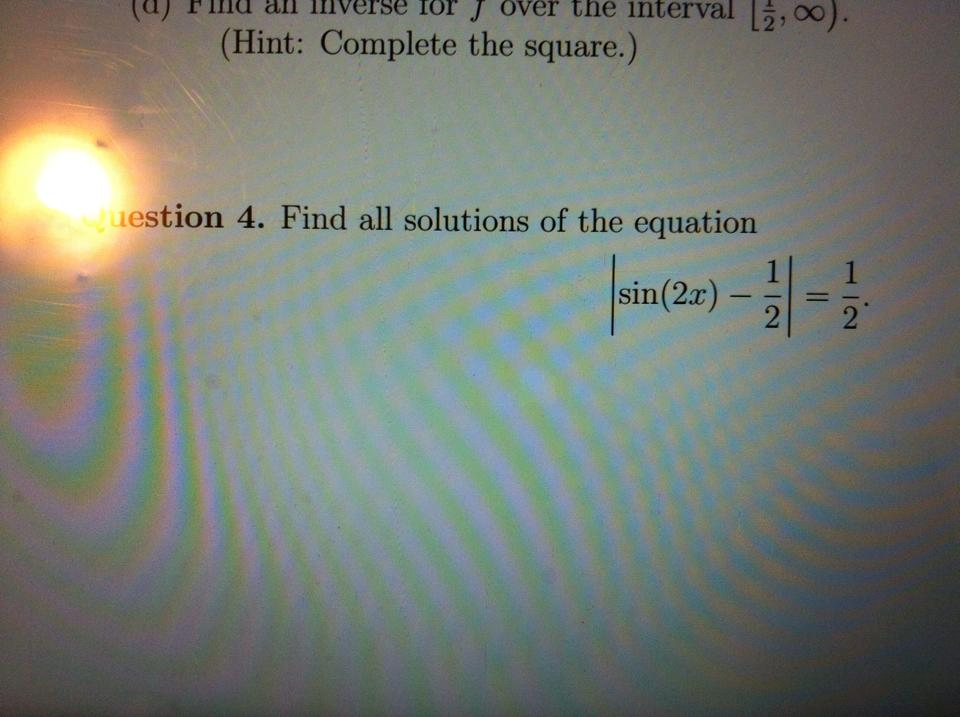 Solved Find All Solutions Of The Equation sin 2x 1 2 1 2 Chegg solved-find-all-solutions-of-the-equation-sin-2x-1-2-1-2-chegg