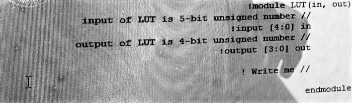 Solved [Basics of verilog] fill in the blanks using the | Chegg.com