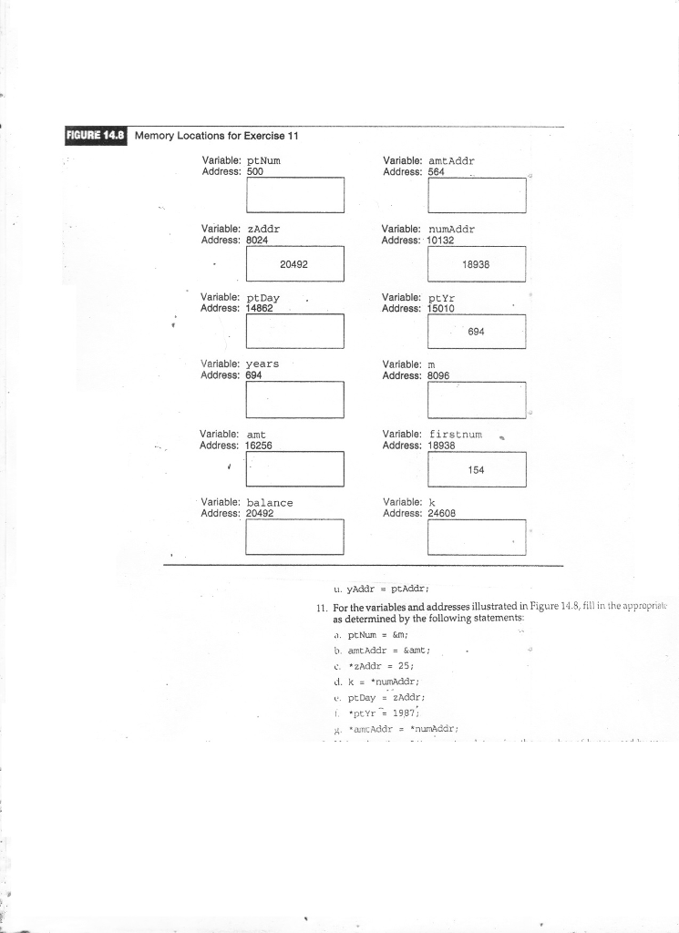 Solved Fill in the attached pointer worksheet. Read the | Chegg.com