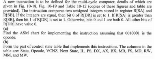 Solved A new instruction is to be defined for the | Chegg.com