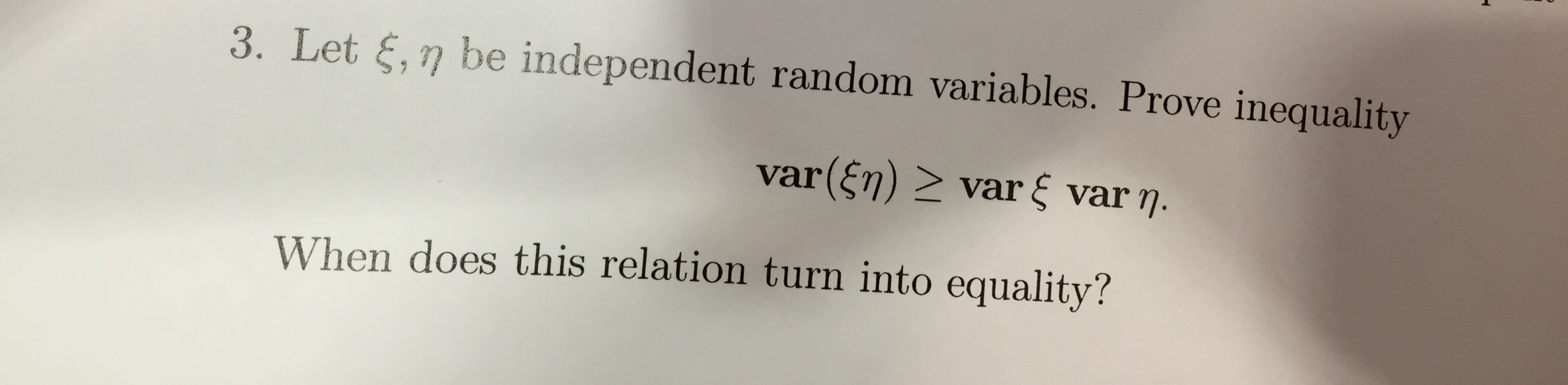 Solved Let xi, n be independent random variables. Prove | Chegg.com