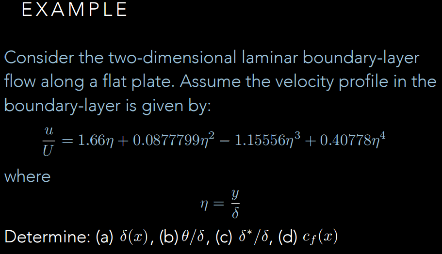 Consider the two-dimensional laminar boundary-layer | Chegg.com