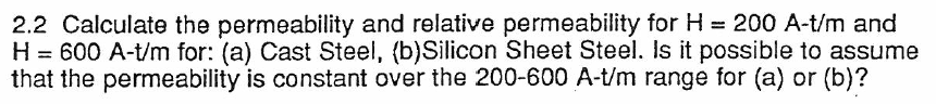 Solved Calculate the permeability and relative permeability | Chegg.com