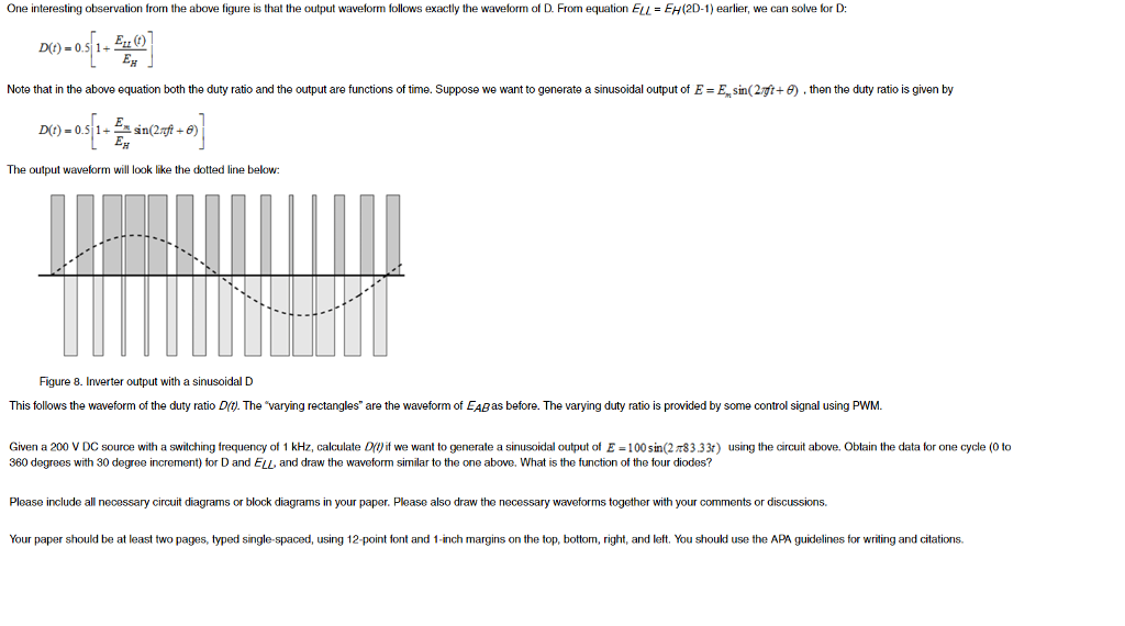 Solved In this part four of the term paper, design a single | Chegg.com