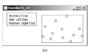15.17 (Geometry: find the bounding rectangle) Write a | Chegg.com