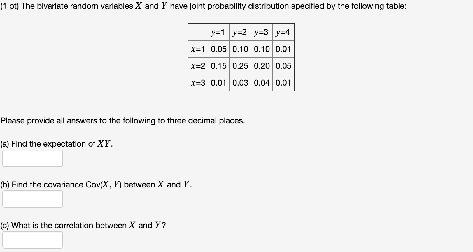 The Bivariate Random Variables X And Y Have Joint